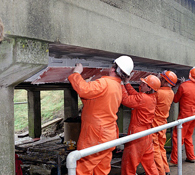 Structural Strengthening - NCC Concrete Repair Site